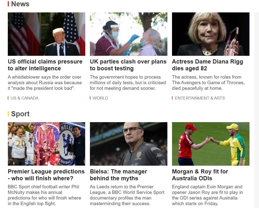 BBC News on TV or Any Screen | RocketScreens Digital Signage